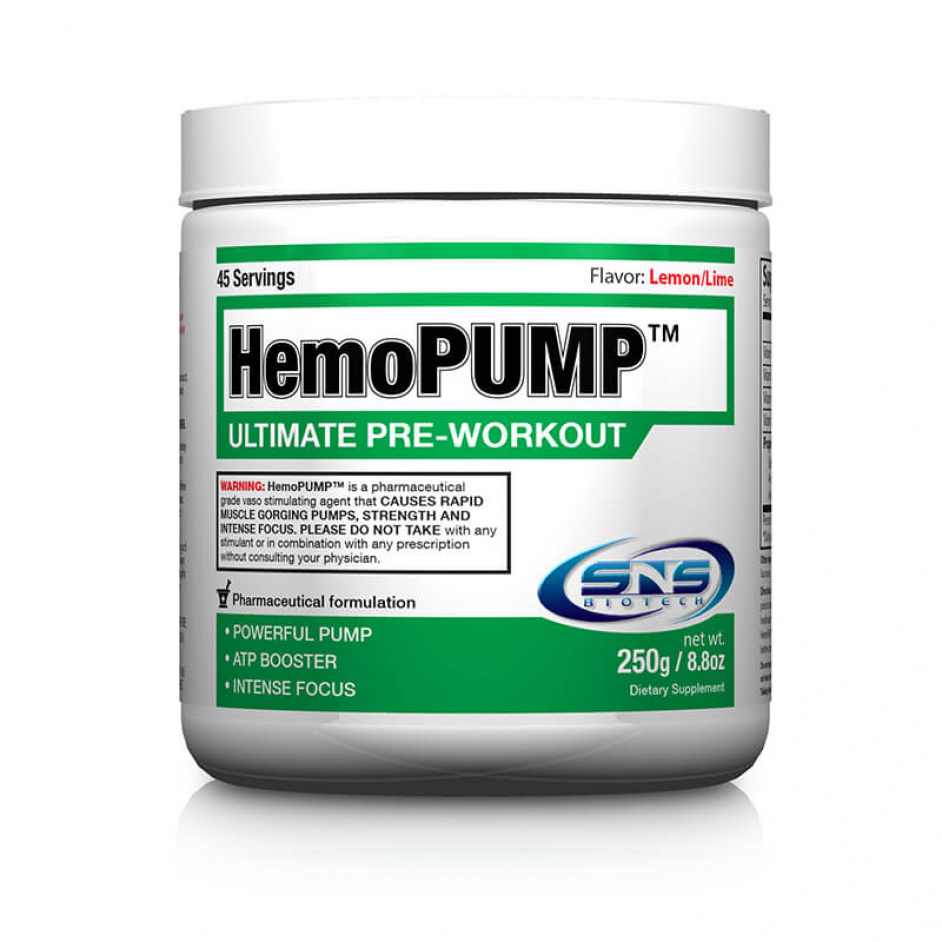 Köp HemoPump EU, 250 g, SNS Biotech | Sportgymbutiken.se